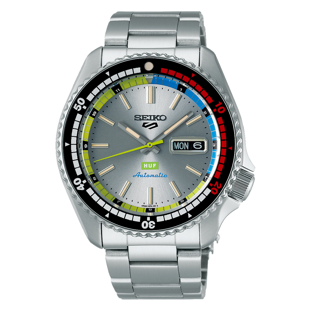 SEIKO 5 SPORTS AUTOMATIC 'HUF' LIMITED EDITION SRPL33 SRPL33K1 – 3D ...